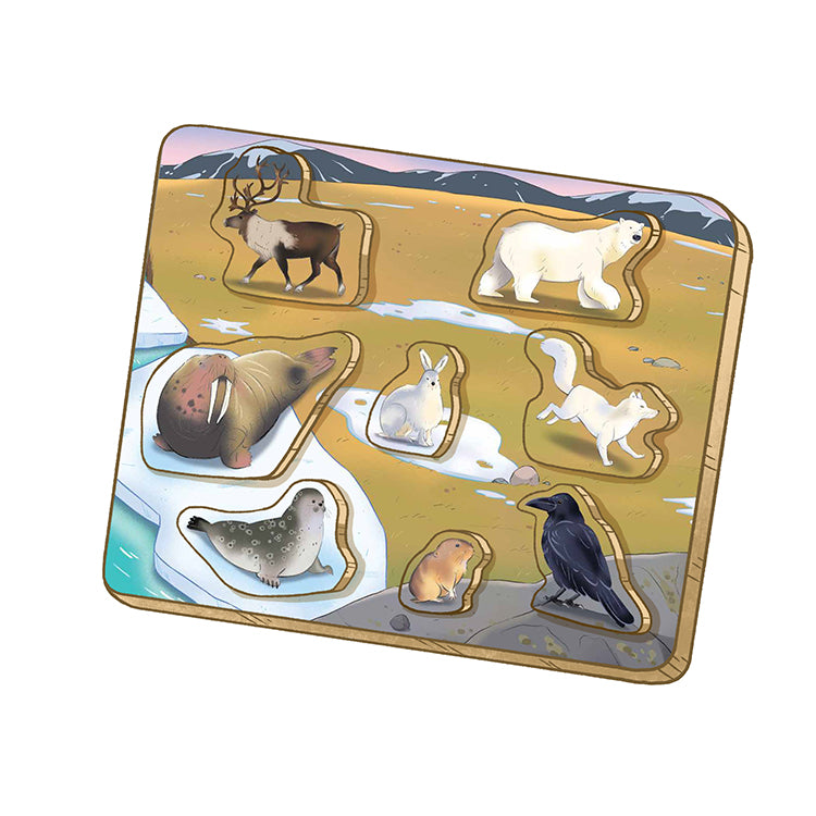 Wooden Chunky Puzzle | Arvaaq Press – Inhabit Education Books